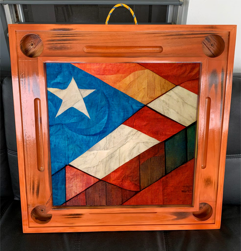 Handcrafted Customizable Puerto Rico Domino Table with Detachable Legs ...
