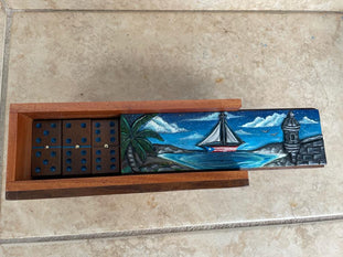 Verano En Puerto Rico Wooden Domino Set – Somos Puerto Rico